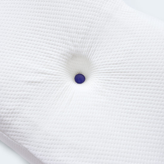Bluedott™ Button Memory Foam Pillow for Neck Pain | ZAMATHOME