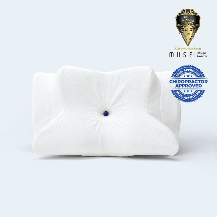 Bluedott™ Ultra Button Pillow for Neck Pain | ZAMATHOME